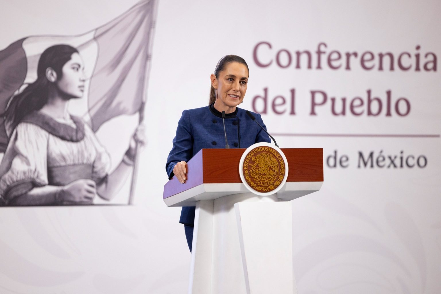 ¡CONFIRMADO! CLAUDIA SHEINBAUM dará su conferencia matutina en la Base ...